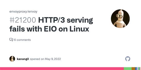 Serving Fails With EIO On Linux Issue Envoyproxy