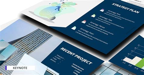 Корпоративный Keynote Rogy Creative Шаблоны презентаций Envato Elements