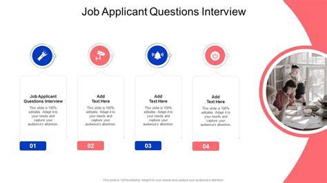 Job Applicant Questions Interview In Powerpoint And Google Slides Cpb PPT Sample