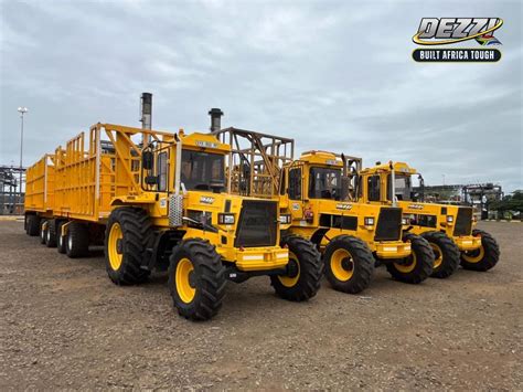 Dezziequipment Machinessouthafrica Builtafricatough Yellowmachinery Dezzi Haulagetractor
