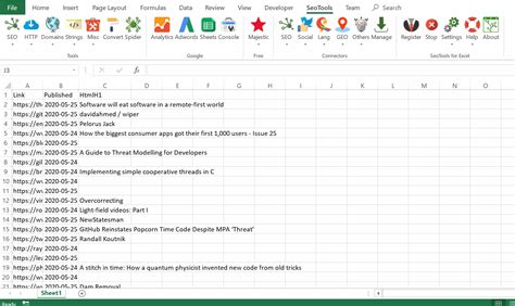 SeoToolsListCache Function