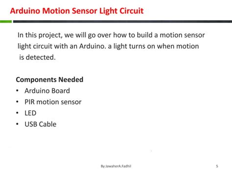 Arduino Based Applications Part 5 Ppt