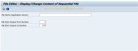 FILEEDIT SAP Tcode File Editor FILEEDIT SAP Tcode File Editor