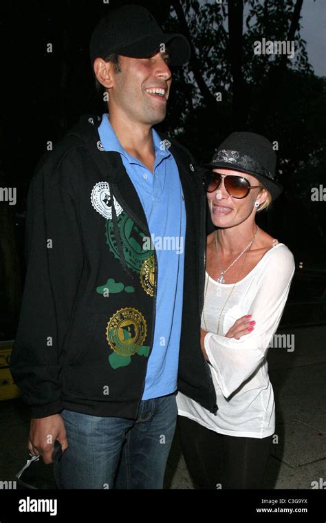 Jaime Pressly And Her New Husband Simran Singh Arrive At Lax Airport On