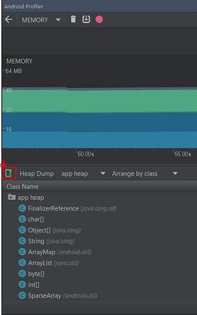 How To Open Find A Hprof Dump File Created With Android Studio 2 1 3 Stack Overflow