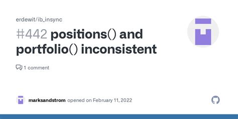 positions and portfolio inconsistent · issue 442 · erdewit ib