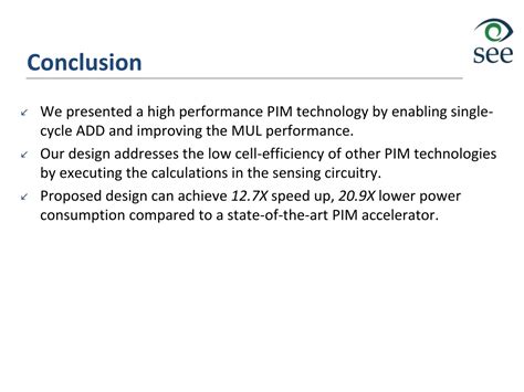 Ppt Current Sensing Efficient Adder For Processing In Memory Design