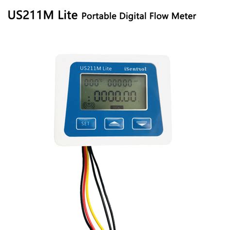 Us211m Lite Digital Flow Meter 5v Flow Reader Comp Vicedeal