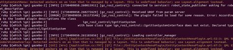 unable to use ignition ros2 control external requests the construct