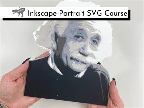 Portrait SVG Class Inkscape Tutorial SVG Making Course Etsy