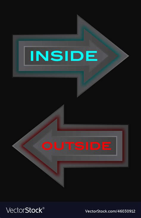 3d Rendering Arrow Pointer Icon Minimalist Vector Image