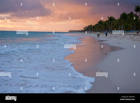 Dominican Republic Punta Cana Higuey Bavaro Bavaro Beach Sunrise