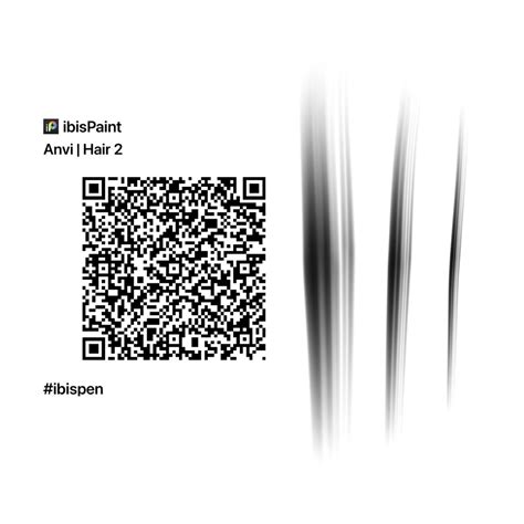 Hair 2 Brush Qr Code Ibispaint X Coding Hair Brush