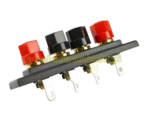 New Speaker Amplifier Chassis Terminal Output Four Position Terminal Soundbox 592 Picclick Au