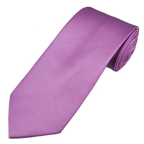 Plain Lilac Ribbed Mens Tie From Ties Planet Uk
