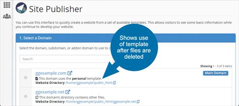 How To Use The Cpanel Site Publisher Greengeeks