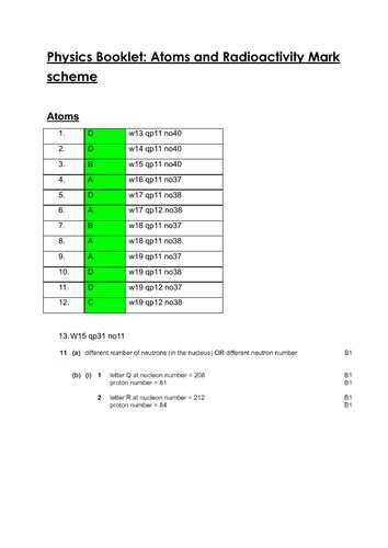 Topical Igcse 0625 Igcse Physics Booklet Teaching Resources