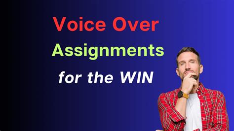 Voice Over Assignments Personal Feedback On Each Assignment Shop