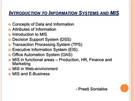Management Information Systems Ppt College Viva Presentation Ppt