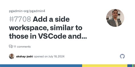 Add A Side Workspace Similar To Those In Vscode And Pycharm To