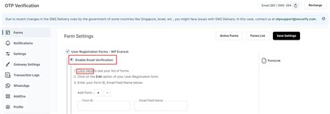 OTP Verification For User Registration WordPress WP Everest