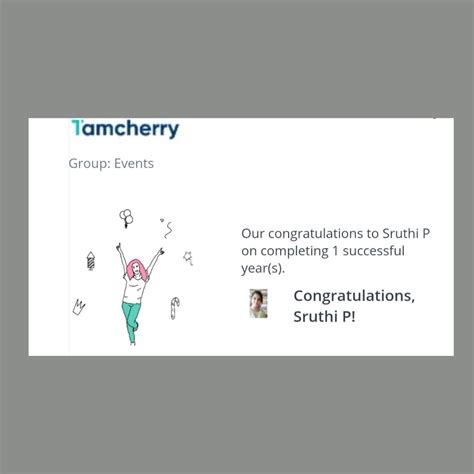 Sruthi P On Linkedin Workmilestone Tamcherry 10 Comments