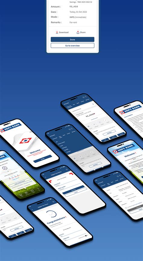 HDFC Bank Mobilebanking Redesigned On Behance