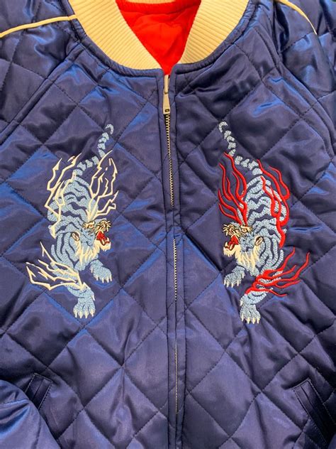 Azuki Twin Tigers Jacket Mens Fashion Coats Jackets And Outerwear On Carousell