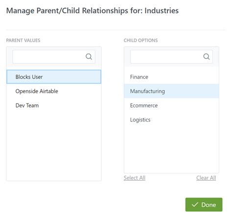 New Feature Mapping For Single Select Multi Select And User Field