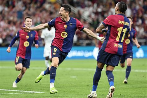 Barcelona Goleó 5 2 A Real Madrid Y Se Consagró Campeón De La Supercopa
