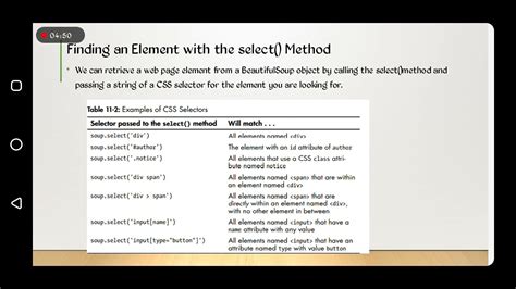 parsing html with beautiful soup module youtube
