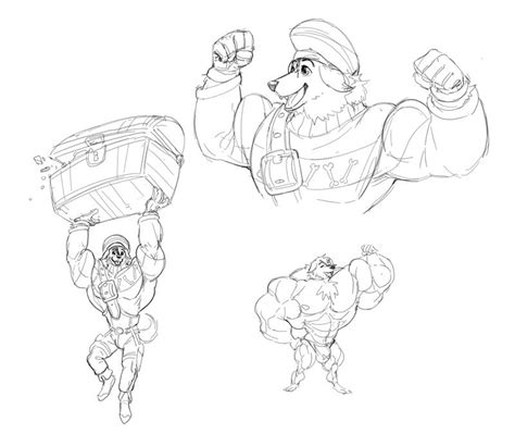 Rule 34 2016 Anthro Belt Big Bulge Big Muscles Body Hair Bottomwear