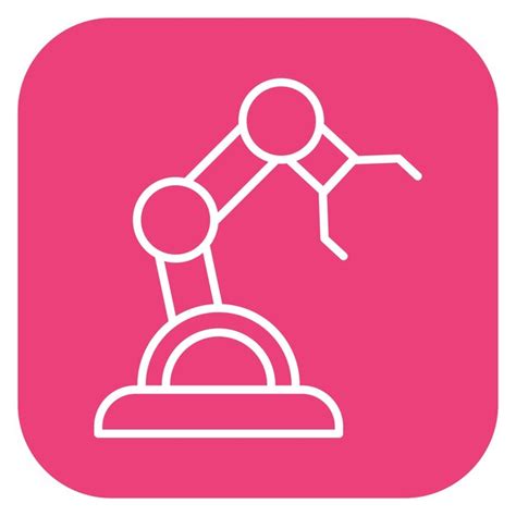 Premium Vector Robotic Arm Vector Illustration