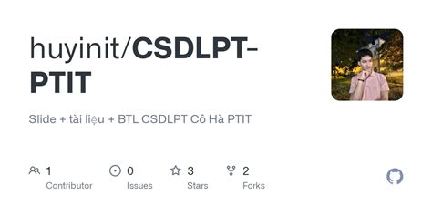 Csdlpt PtitbÀi TẬp LỚn CỦa MỖi NhÓm2020pdf At Main · Huyinitcsdlpt