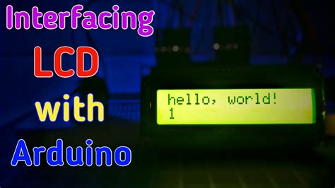 Lcd Code For Arduino