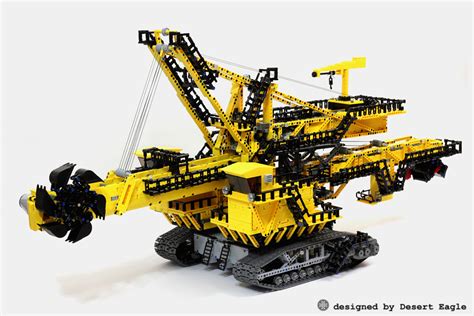 [moc] Bucket Wheel Excavator Er 1250 Lego Technic Mindstorms Model