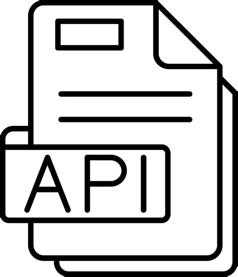 Api Line Icon 36536801 Vector Art At Vecteezy