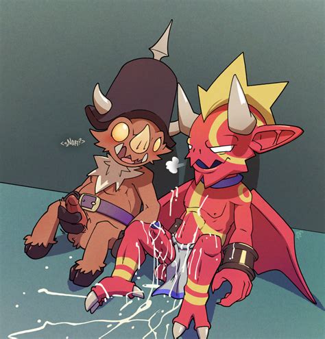 Rule 34 Abs After Orgasm Argon Vile Armor Balls Belly Belt Blonde