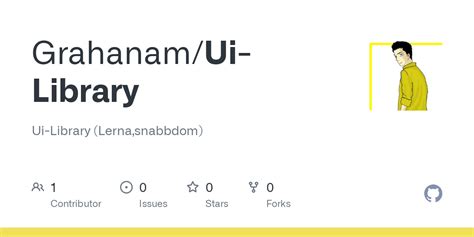 GitHub Grahanam Ui Library Ui Library Lerna Snabbdom