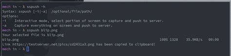 GitHub CtrlAltMech Sspush A Simple Script Make It Easier To Share Screencaptures Or Files Via