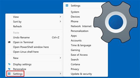 How To Add A Windows Settings Right Click Context Menu To Windows Youtube