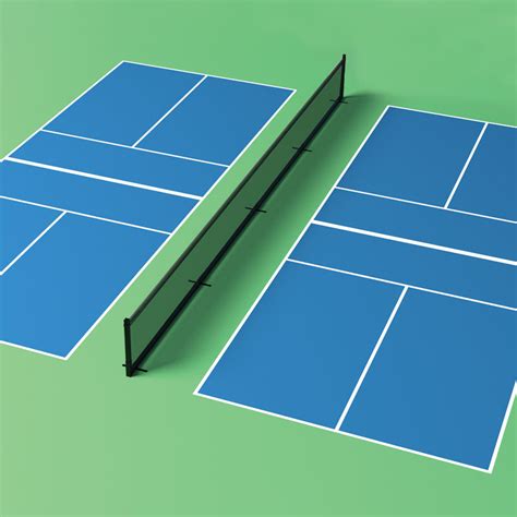 Nsp Semi Permanent Pickleball Court Divider Systems