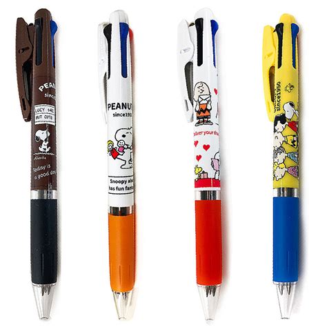 제트스트림 유니 제트스트림 3색 볼펜 05mm 스누피 위시버킷