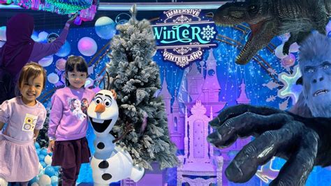 Winter Wonderland And Snow Day Icity Immersive Snowvillage Shahalam Youtube