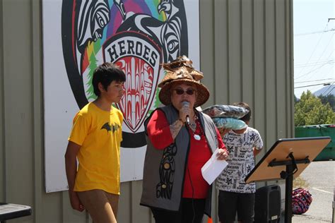 John Howitt Elementary Unveils New Logo Designed By A Nuu Chah Nulth
