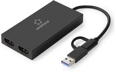 Renkforce External Graphics Card Ddr3 Ram Usb Type A Usb C® 5gbps