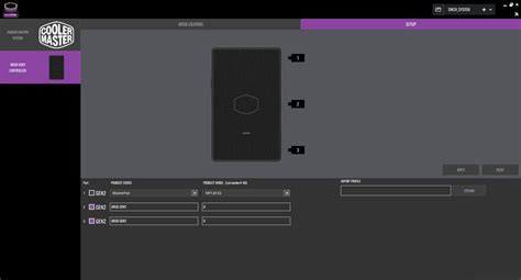 Cant Adjust Individual Leds Of My Argb Fan Setup Using Argb Controller R Coolermaster