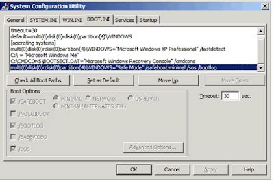 Edit Boot Menu Option In Windows Windows XP CoreNetworkZ