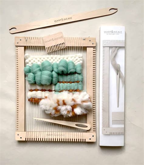 Warpandweave Weaving Frame Weaving Set Meaningful Crafts
