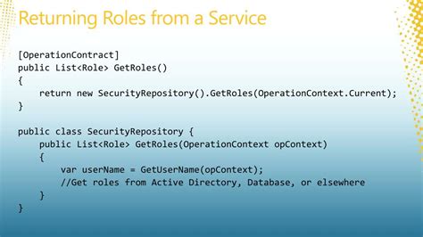 Ppt Integrating Security Roles Into Microsoft Silverlight